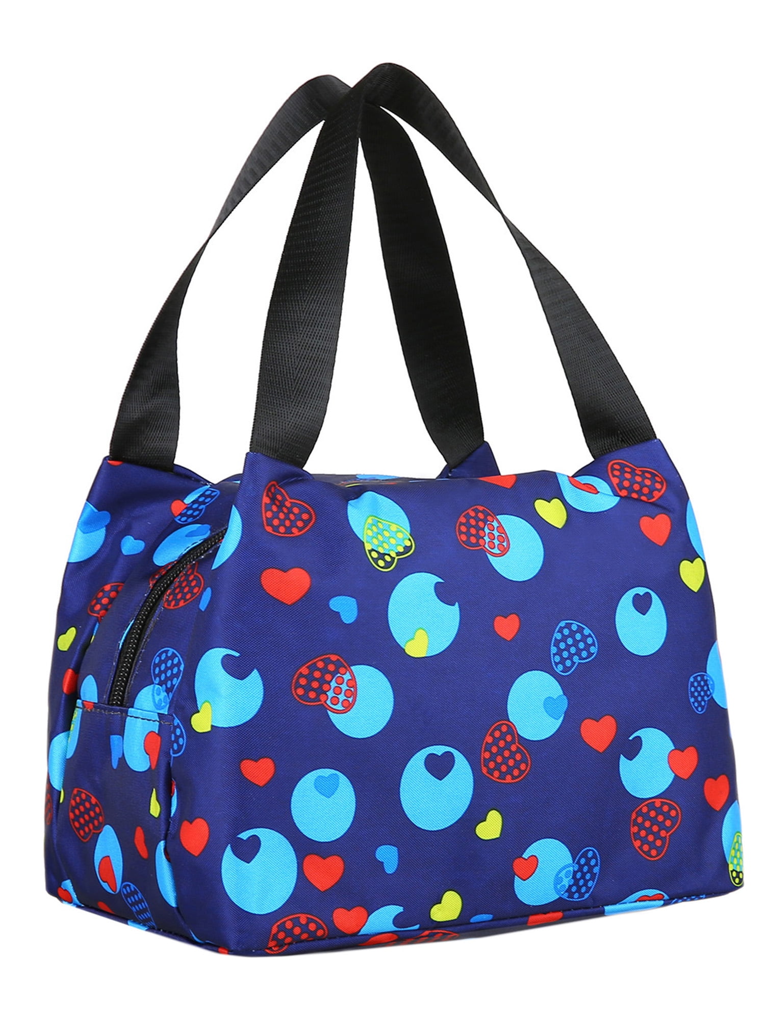 hirigin Universal Insulated Lunch Bag Print Zipper Food Pack Outdoor ...