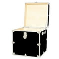 Rhino Trunk & Case Cube Leather Embossed Vinyl Trunk, College, Home ...