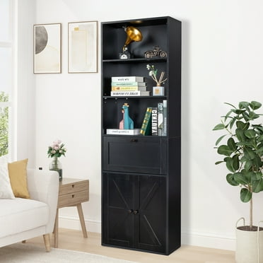 Free Shipping! Nathaniel Home, 70'' Versatile Bookcase with Doors ...