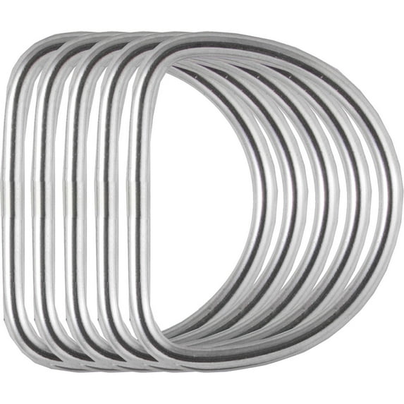 Dive Rite Dive Rite 2" Stainless Steel D Ring, (#1062) 5 PC Bundle ...
