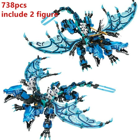 New Series Kai's Fire Two-headed Dragon Fly Season 15 Building Blocks ...