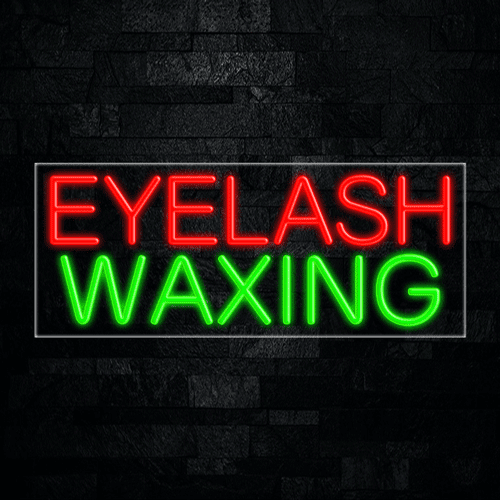 Eyelash Waxing-LED Neon Sign 30"L x 12"H #31190 - Walmart.com