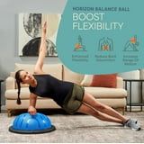 Lifepro Horizon Half Balance Ball Trainer – Non-Slip Stability Exercise ...