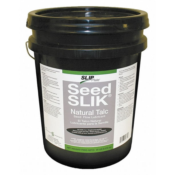 Seed Slik 20 lb.,Pail,Lubricants SLIKTALC-20# - Walmart.com