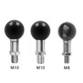 25mm Head Adapter with M8 or M10 Thread Post Motorcycle Handlebar Mount ...