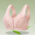 Bras for Women Bra 2 Women's Solid Color Front Button Vest Style ...