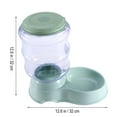 BESTYASH Automatic Pet Food Drink Dispenser Sky Blue Plastic Dog Cat ...