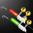 Night Fishing Alarm Light with Coppers Bells Sound Alerts Bites ...