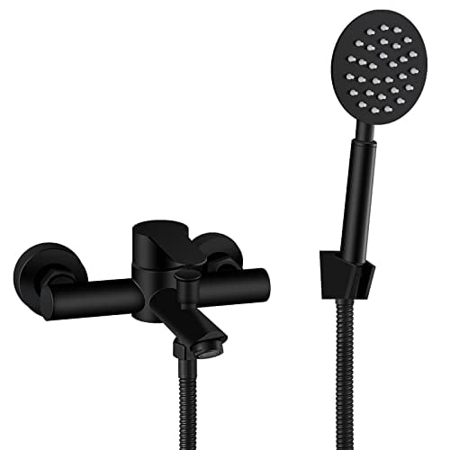 Click here for Aolemi Matte Black Wall Mount Bathtub Faucet With... prices
