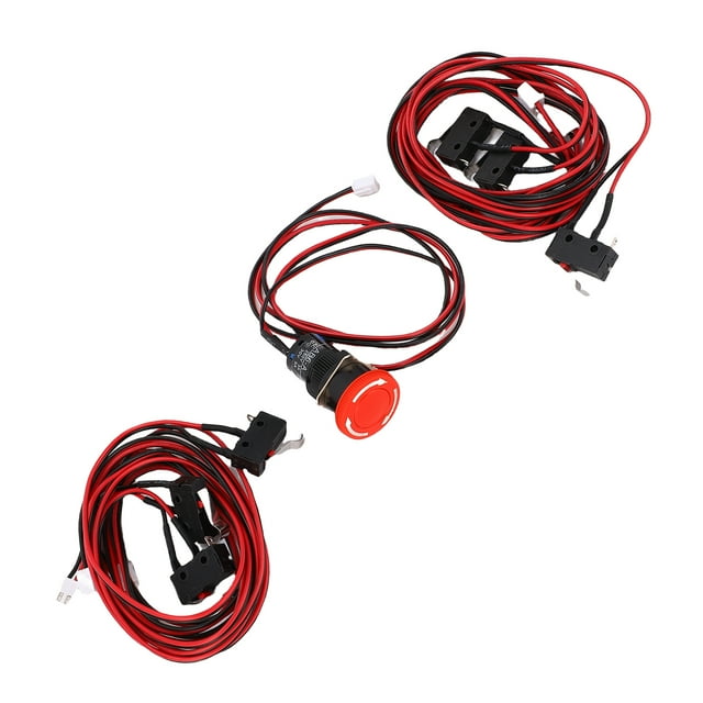 Micro Limit Switch Kit, 80cm 2 Pin Cable Micro Limit Switch Momentary ...