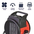 Maxx Air 7 in. Mobile Small House Use Desk Electric Indoor Portable ...