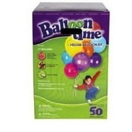 Balloon Time 9.5in Standard Helium Tank Kit (Includes 30 Assorted Latex ...