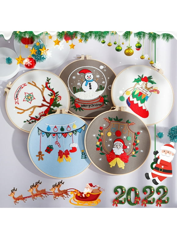 Embroidery Kits in Needlepoint & Embroidery - Walmart.com