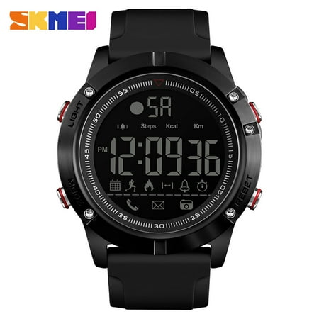 SKMEI 1425 Smart Watch Analog Digital Pedometer Calorie Fitness Watch ...