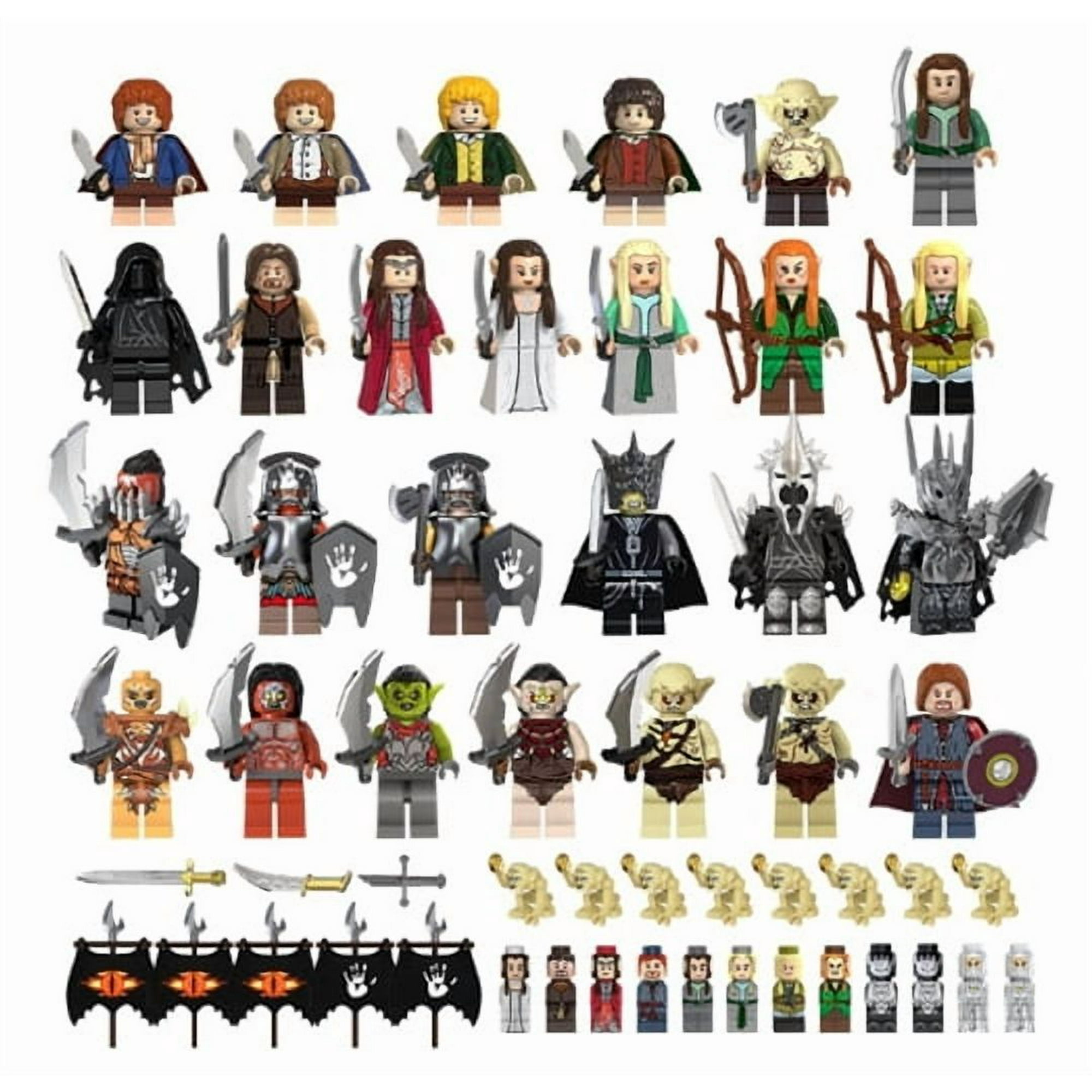 Click here for Pcraze 25pcs The Lord Of The Rings Minifigures Set... prices
