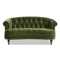 Jennifer Taylor Home La Rosa Modern Tufted Fabric Chesterfield Loveseat ...