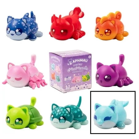 Aphmau blind box MeeMeows cat series 5 mini collectable figure cake cat ...