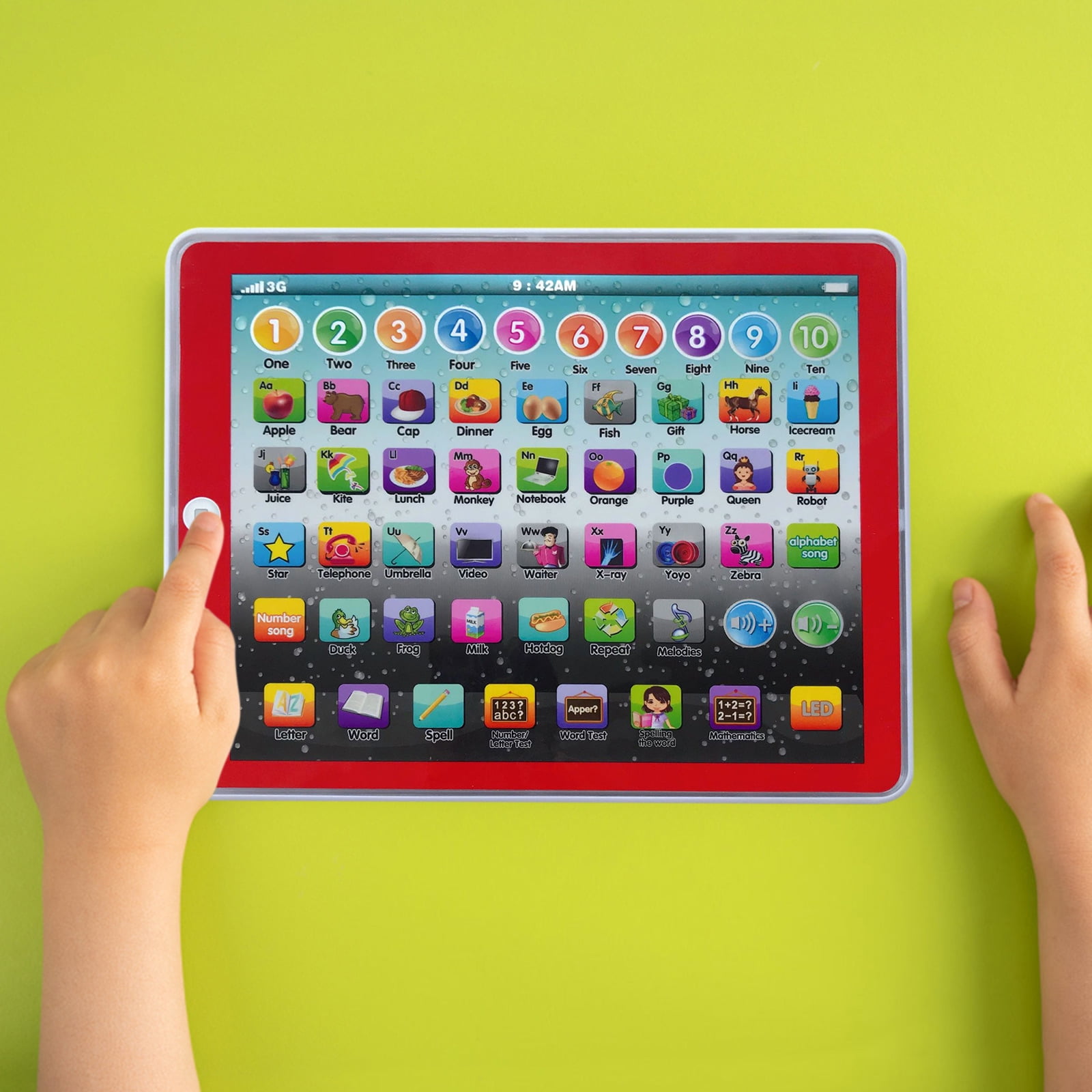 Large English Tablet Learning Early Education Machine Children ...