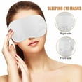 12Pcs Disposable Eye Covers Outdoor Travel Sleeping Eye Masks Game Eye ...