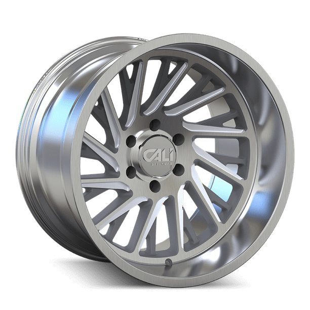CALI OFF-ROAD PURGE-9114 24X14 8X165.1 -76ET 125.2CB BRUSHED CLEAR GLOSS - Walmart.com