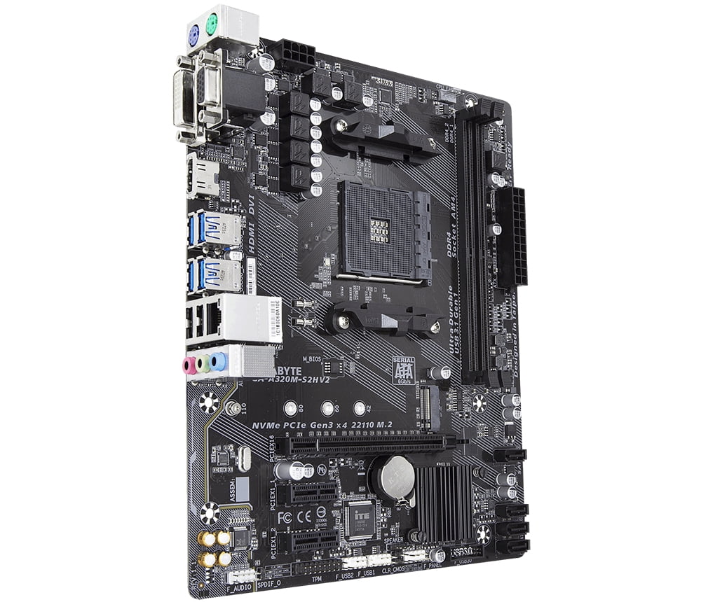 Gigabyte AMD B350 Micro ATX DDR4-SDRAM Motherboard - Walmart.com