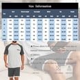 Men's Contrast-Stitch Crew Neck Short-Sleeve Pajama Set - Premium ...