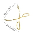 Stainless Steel BBQ Tongs with Wooden Handle, Heavy Duty Grilling Tongs ...