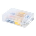 IRIS Small Divided Case, Clear - Walmart.com