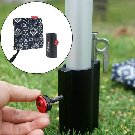 Awning Rod Holder Portable Sunshade Tarp Ground Peg Metal Canopy Pole ...