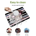 Cute Girl Doormat Non Slip Diatomaceous Earth Door Mat Absorbent Quick ...