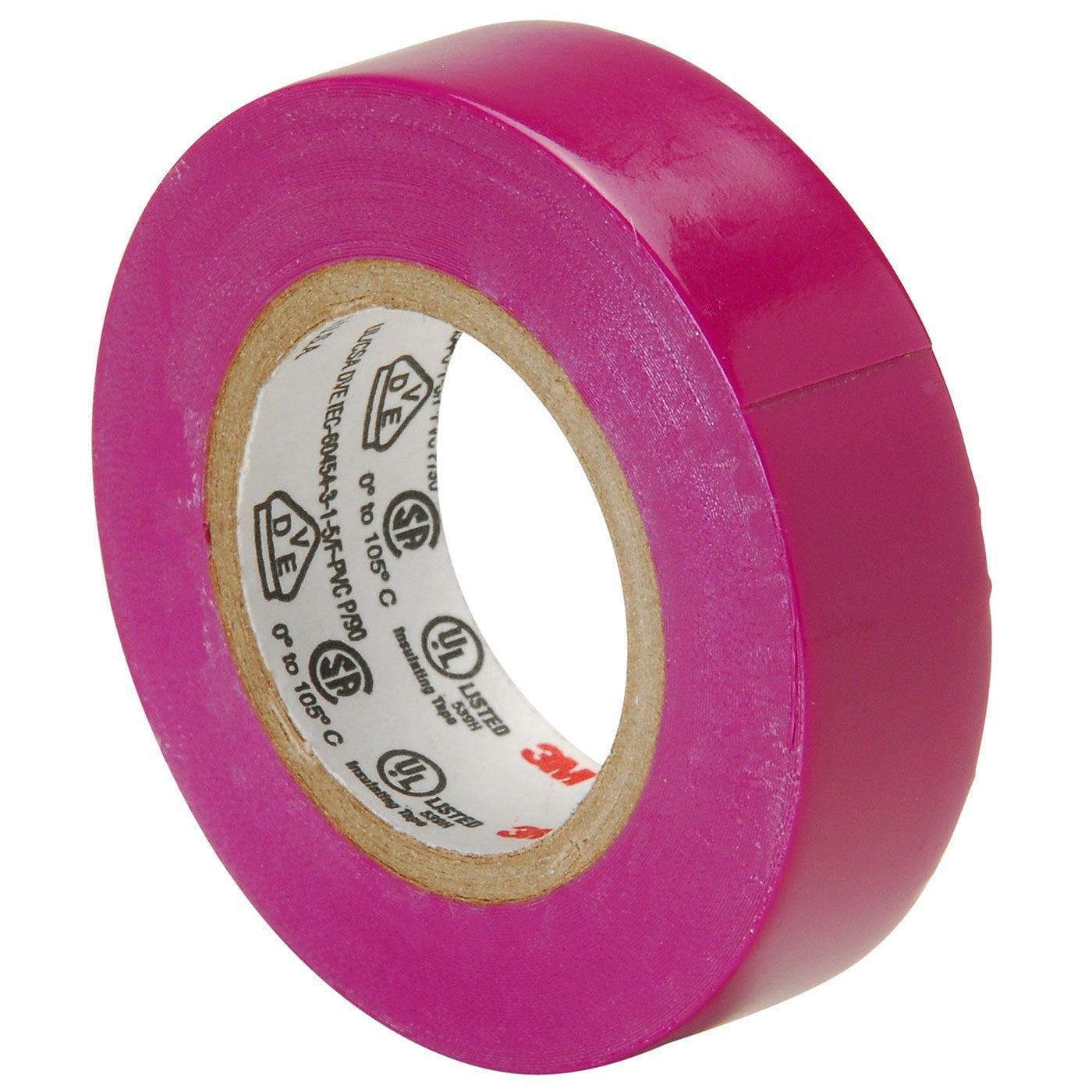 3M 35-Violet-1/2x20FT Scotch Vinyl Color Coding Electrical Tape 35, 1/2 ...