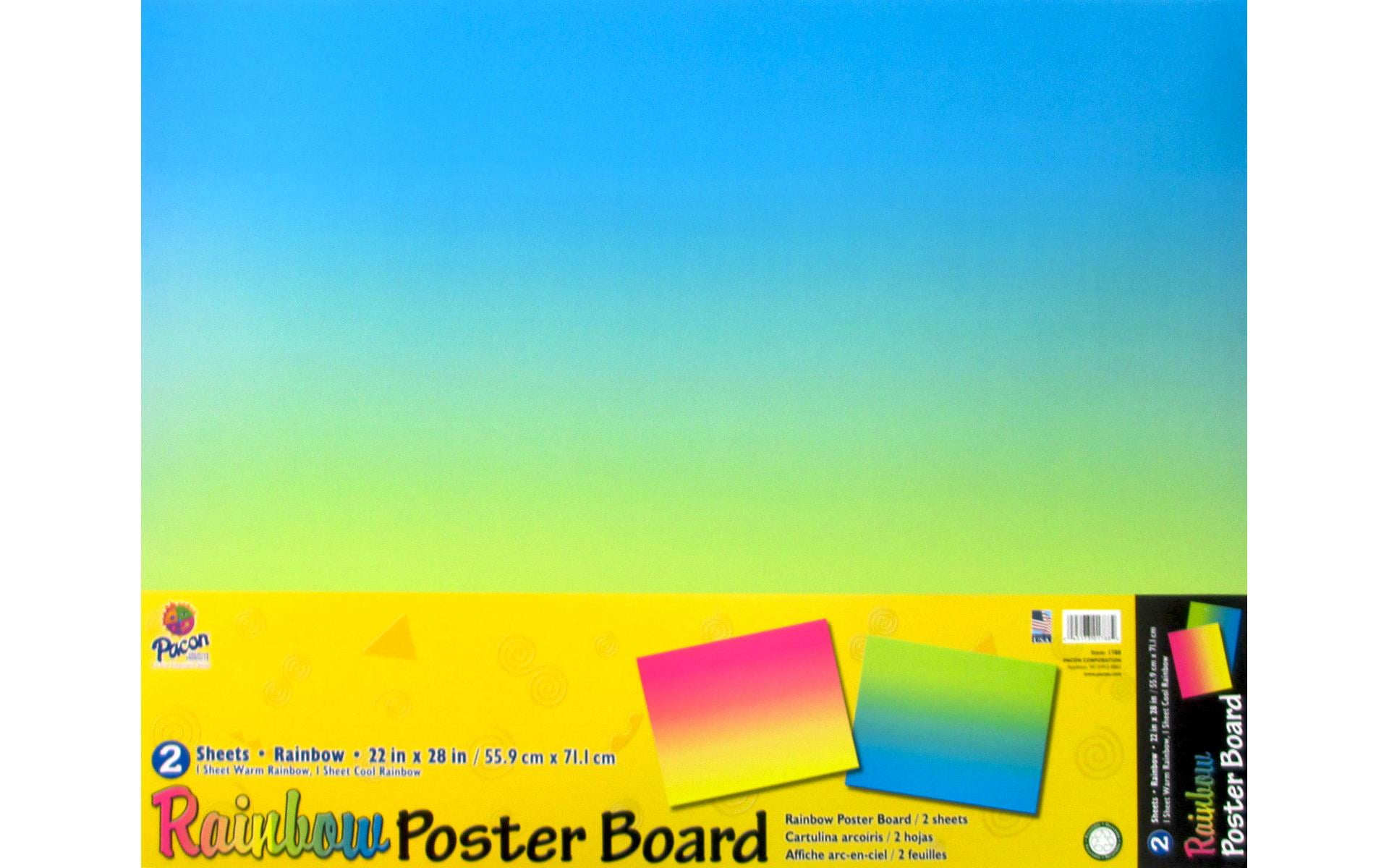 Rainbow Poster Board