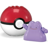 MEGA Pokemon Building Toy Kit, Ditto Figure, Ultra Ball, 26 Pieces for ...