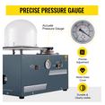 Vacuum Casting Machine 2L with 3 CFM Pump, Jewelry Investing Casting ...