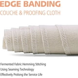 Professional Proofing Cloth, Thick Bread Bakers Couche, 100% Natural ...