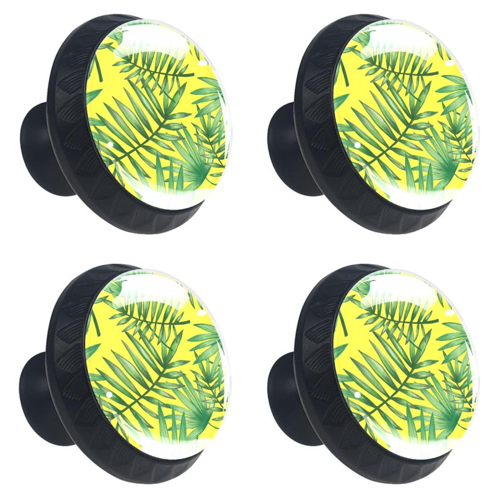 4 Pcs Tropical Palmetto Knobs for Kitchen Cabinet Cupboard Dresser ...