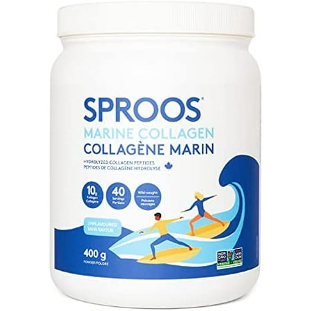 Sproos Premium Marine Collagen Peptide Powder | Wild-Caught, Non-GMO ...