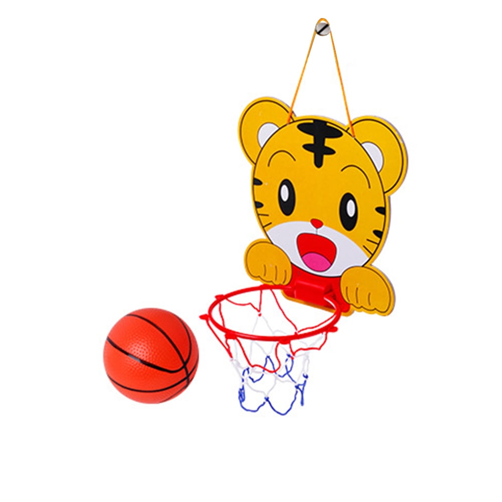 Buy XWQ Indoor Adjustable Frog Tiger Hanging Basketball Netball Hoop ...