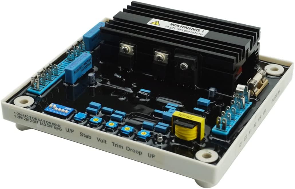 Seapple EA125-8 AVR Automatic Voltage Regulator 50/60Hz For Brushless ...
