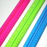 BAZIC 12" (30cm) Ruler w/ Handle Grip [320] - Walmart.com