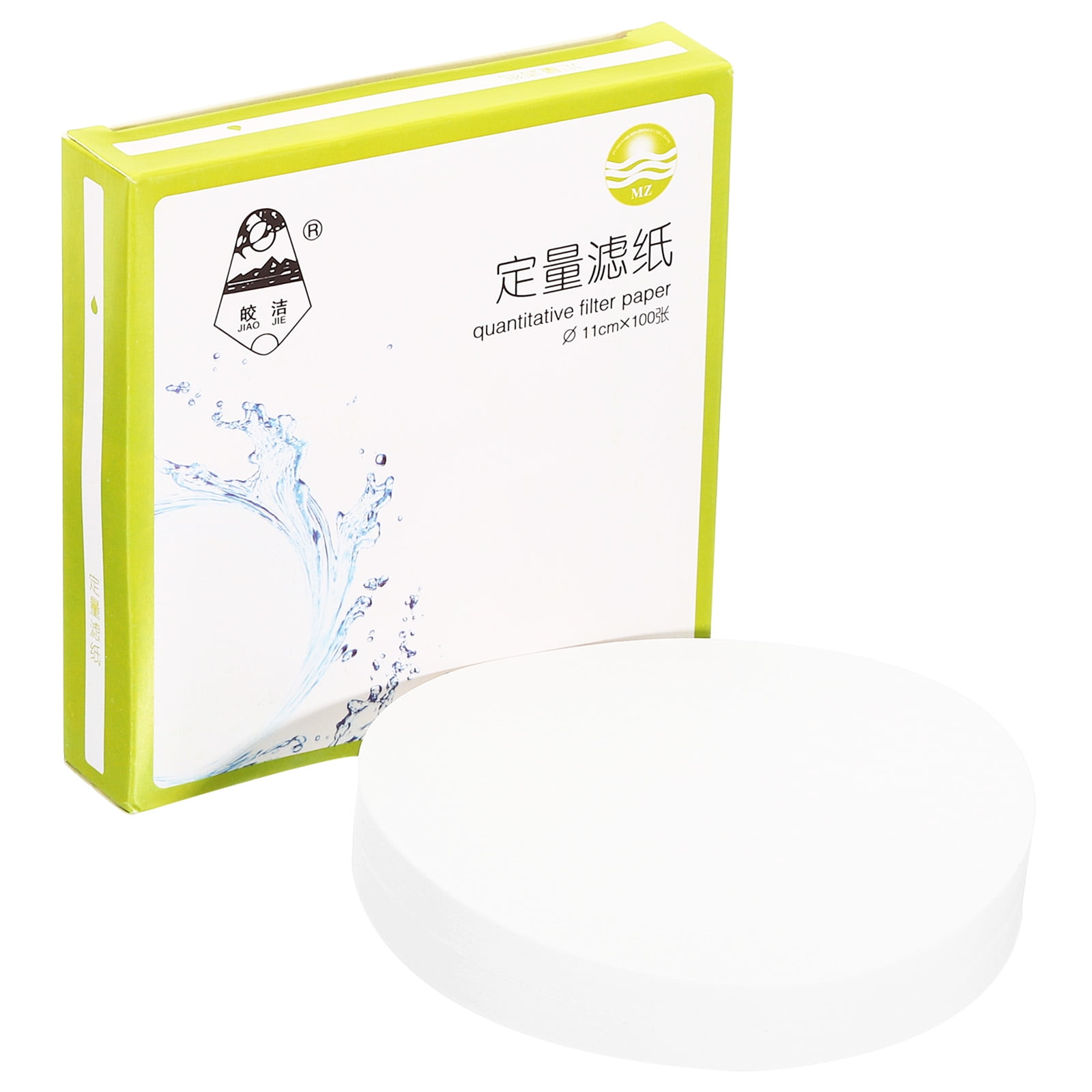 Uxcell 100Pcs 11cm Quantitative Filter Paper Circles, Slow Speed Round ...