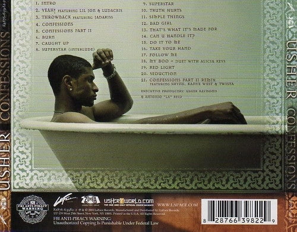 Usher Confessions Cd
