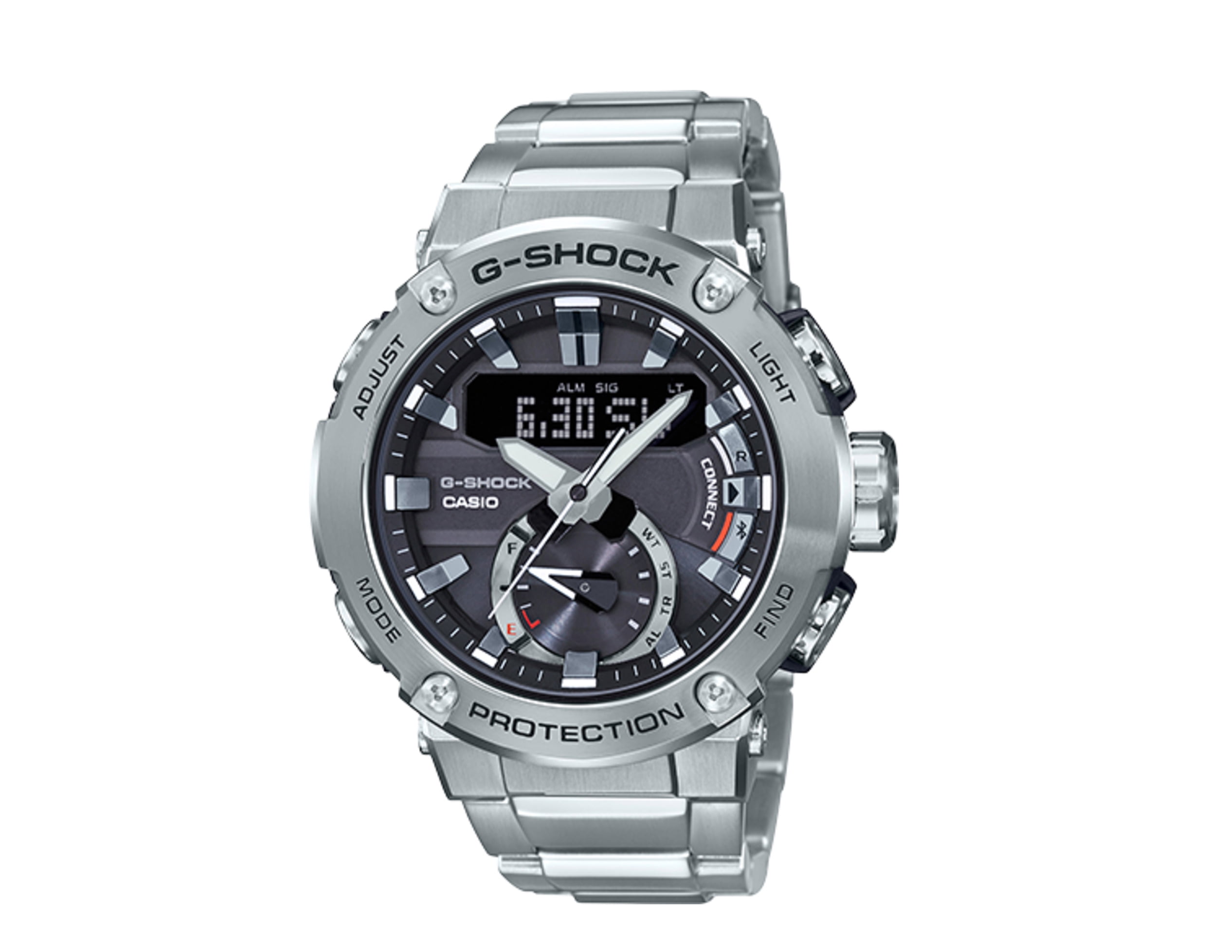 Casio Casio G Shock GSTB200 G STEEL Analog Digital Metal Men s Watch Casio Casio G Shock GSTB200 G STEEL Analog Digital Metal Men s Watch