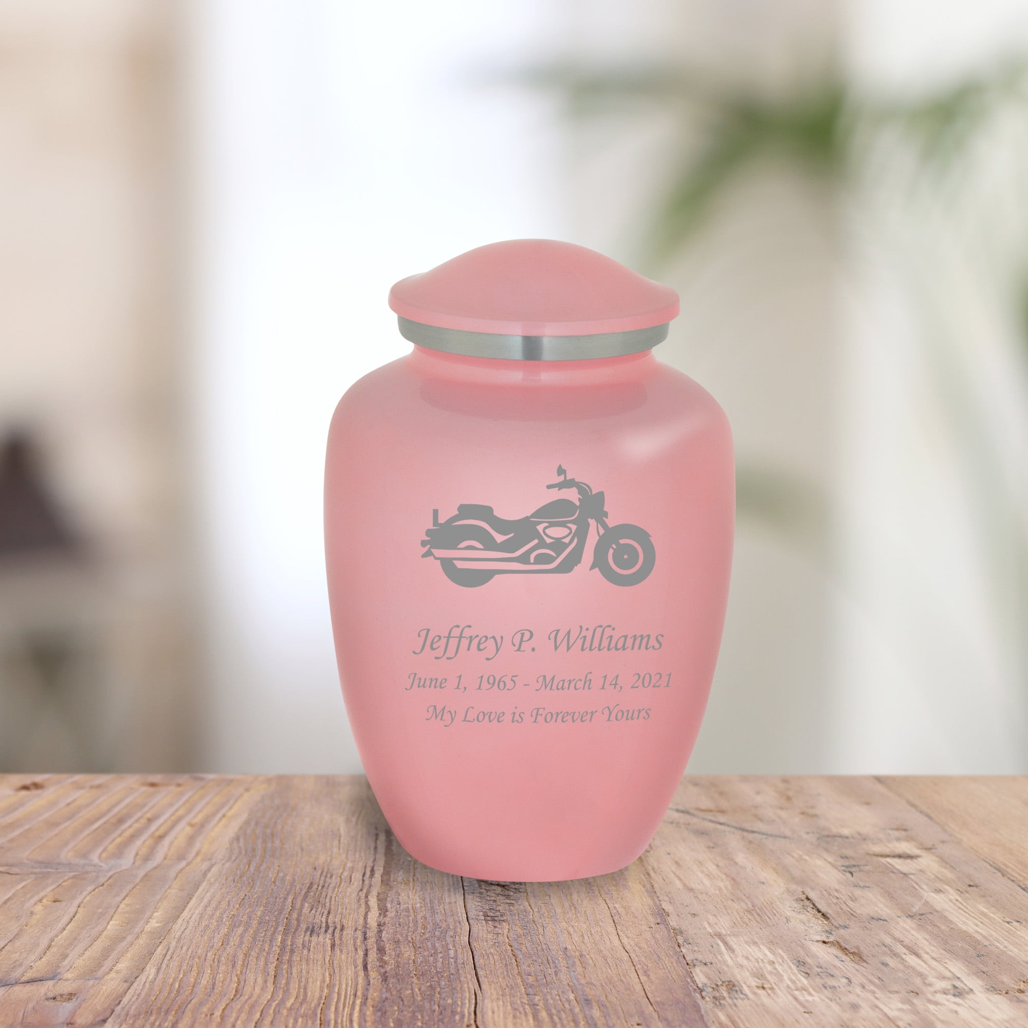 Motorcycle Cremation Urn - 6 Colors - 2 Sizes - Walmart.com