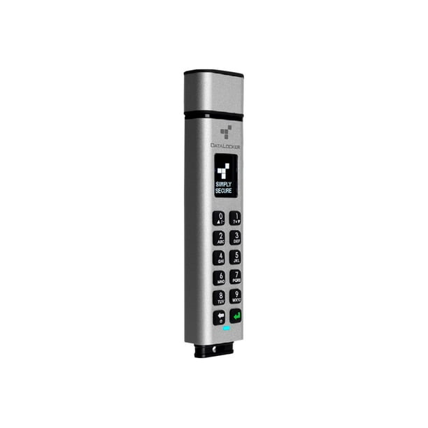 DataLocker Sentry K350 - USB flash drive - encrypted - 256 GB - USB 3.2 ...