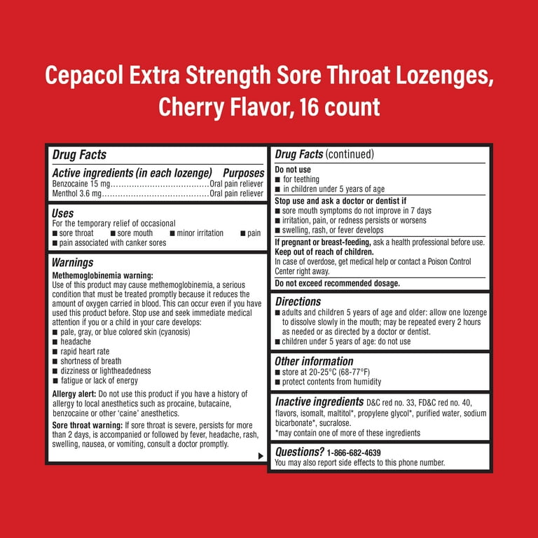 Cepacol Extra Strength