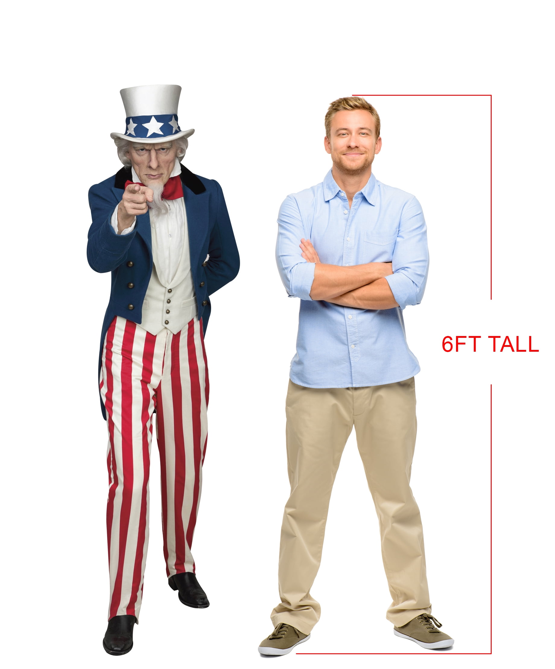 Uncle Sam Standing Up