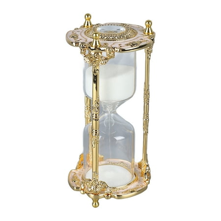 Sand Timer Antique Sand Hourglass Timer Metal 15mins Decorative Sand ...