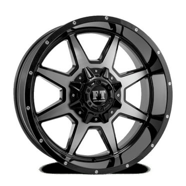 Grid OffRoad GD04 Custom Wheel for 22x12 inch Gloss Graphite w/Milling ...