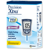Precision Xtra Blood Glucose Monitoring System HSA/FSA Eligible ...